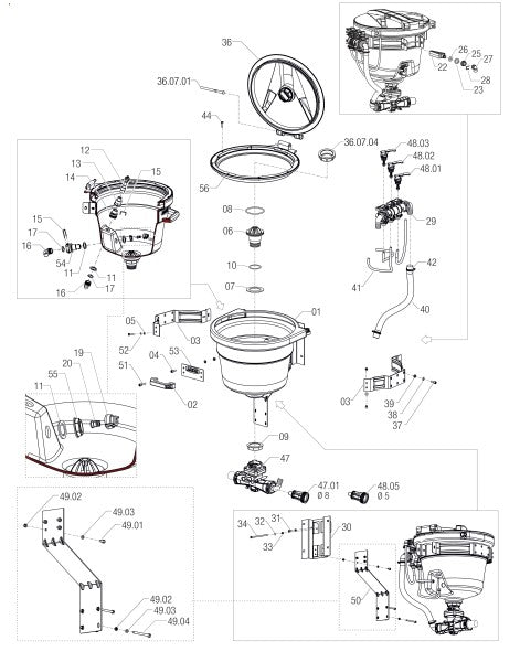 A5033301 - 30L Chemical Hopper For Small Sprayers – Toowoomba Spray Shop